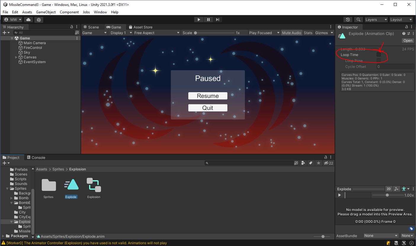 Sprite Animation | TAC 382 Lab Guide